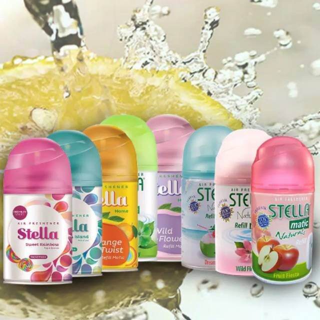 STELLA Matic Refill 225 ml / Isi Ulang Pengharum Ruangan Otomatis ...