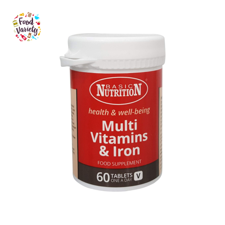Basic Nutrition Multivitamins And Iron Rad Tablet 200 mg โภชนาการ ...