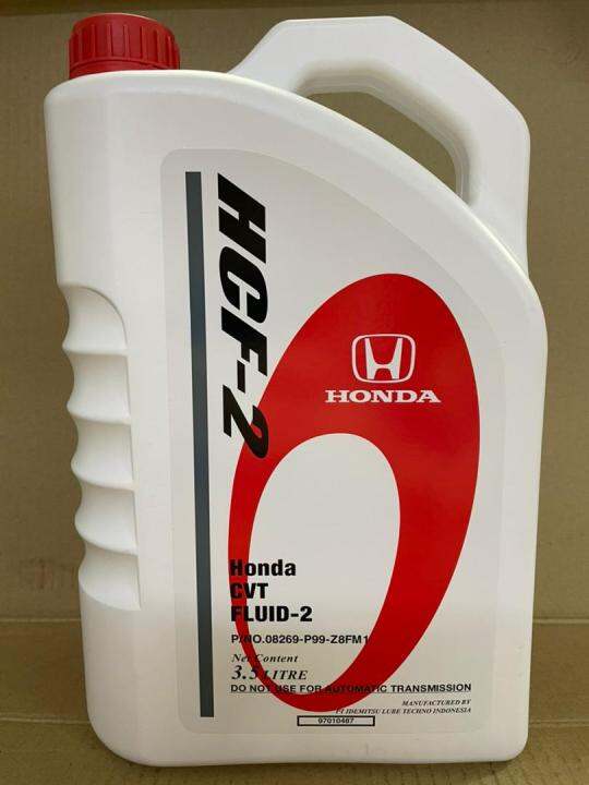 HONDA HCF-2 CVT AUTO GEAR OIL MINYAK 3.5LITERS 3.5L HCF2 HCF 2 | Lazada
