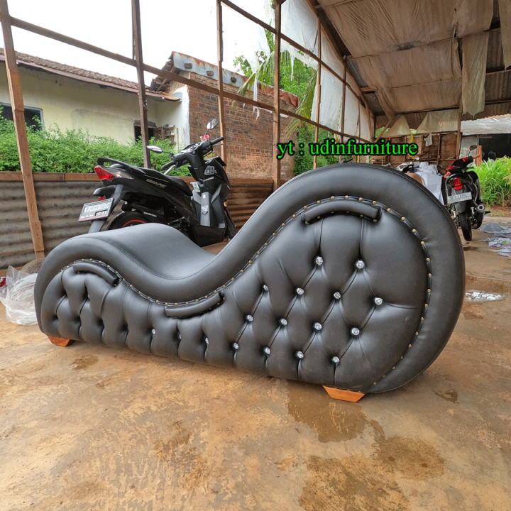 Sofa tantra kursi pasutri bercinta berbagai posisi jok oscar hitam | Lazada Indonesia