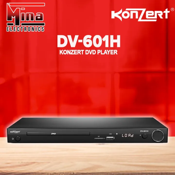 KONZERT DV-601H DVD PLAYER | Lazada PH