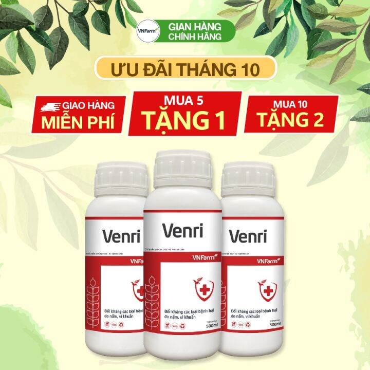 Chế phẩm sinh học VB2 - Venri VNFARM - Đối kháng các loại bệnh hại do ...