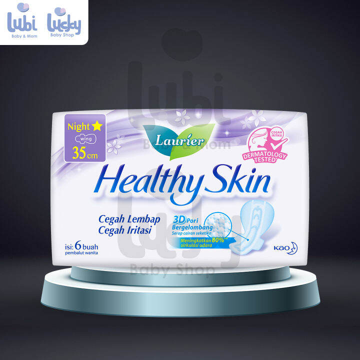 Pembalut Laurier Healthy Skin 35 CM 6'S 35 CM 6'S | Lazada Indonesia