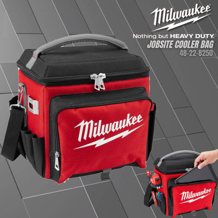 Milwaukee กระเป๋าเก็บความเย็น Jobsite Cooler 48-22-8250 ของแท้ พร้อมส่ง ...