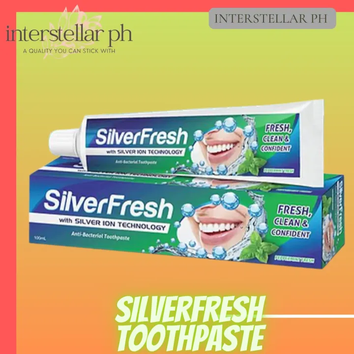 INTERSTELLAR PH - Silverfresh Toothpaste Clear Paste by iFern 100% ...