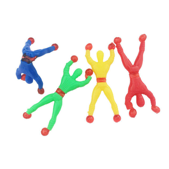 Funny Wall Climber Superman Sticky Man Spider Sticky Little Man 1 ...