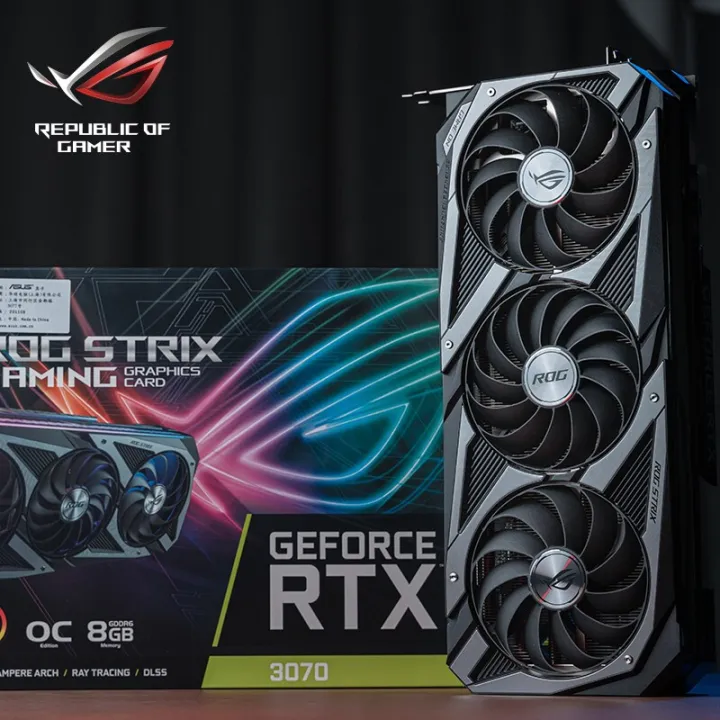 ASUS Rog ASUS RTX 3070 O 8g Gaming White Raptor TUF Snow Leopard Game ...