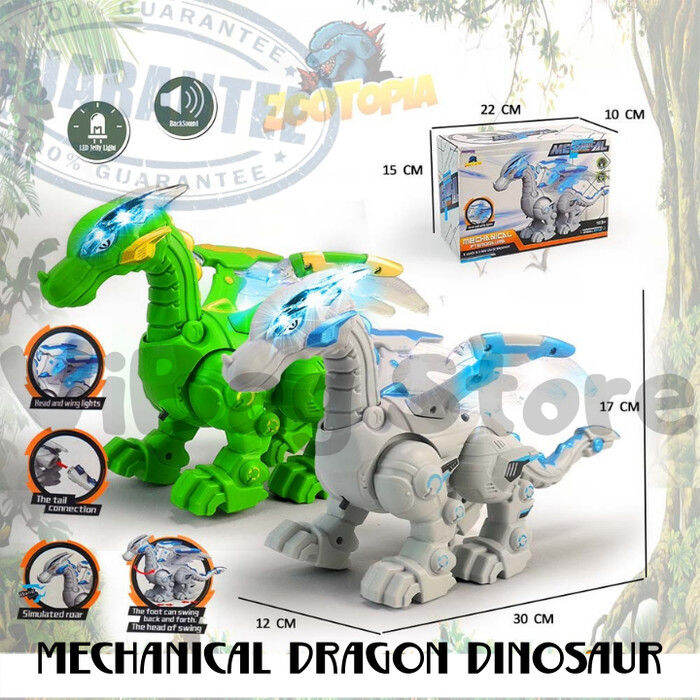 Mainan Robot Mechanical Dragon Dinosaurus Naga Dino Zootopia BRO1320 ...