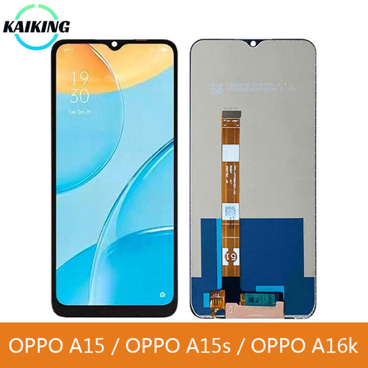 KAIKING 100% Tested Original For OPPO A15 A15s A16k LCD Screen Digital ...
