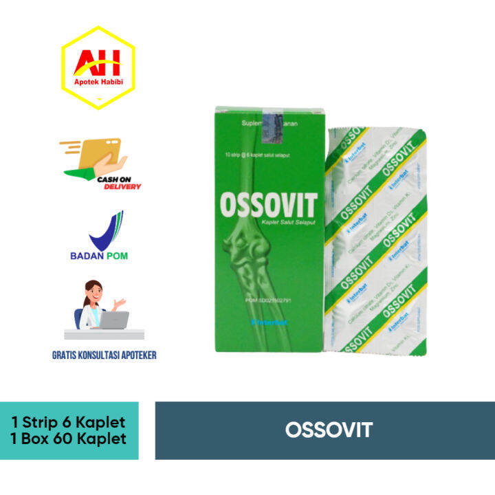 OSSOVIT OSOVIT OSOPIT OSOFIT OSSOFIT OSSOPIT 1 STRIP ISI 6 KAPLET ...