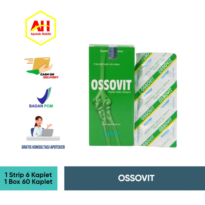 OSSOVIT OSOVIT OSOPIT OSOFIT OSSOFIT OSSOPIT 1 STRIP ISI 6 KAPLET ...