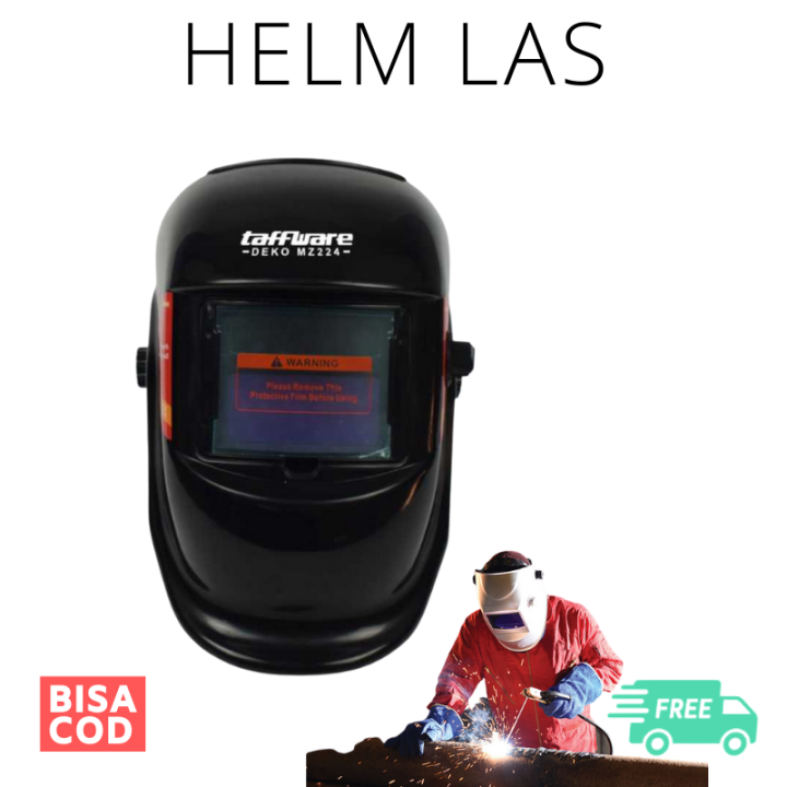 HELM LAS OTOMATIS AUTO DARKENING TAFFWARE DEKO helm las auto dark helm ...