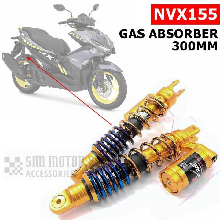 YAMAHA NVX155 AEROX 155 GAS TANK ABSORBER MONOSHOCK (300MM) | Lazada