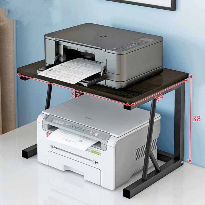 Printer rack office double storage rack desktop file copier rack multi ...