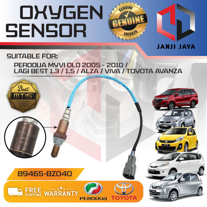 OXYGEN SENSOR MTIS JAPAN PERODUA MYVI VIVA ALZA TOYOTA AVANZA O2 LAMBDA ...