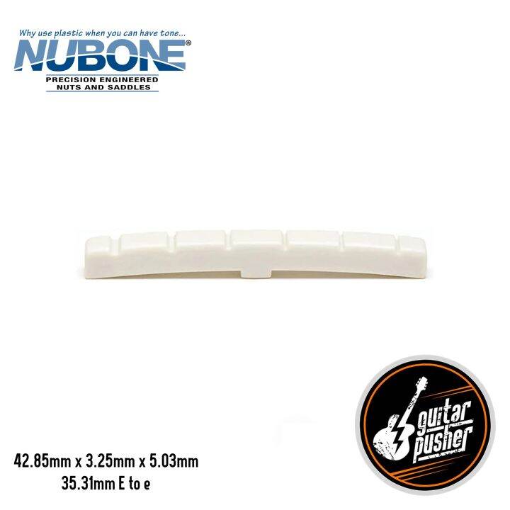 Graphtech NuBone Nut Slotted Strat Style - Lefty (per piece) LC-5000-L1 ...