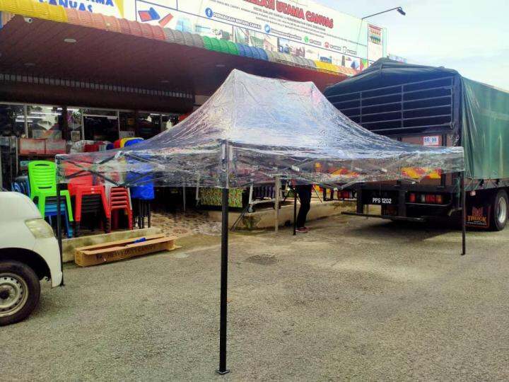 KHEMAH 10X15 CANOPY TRANSPARENT | Lazada