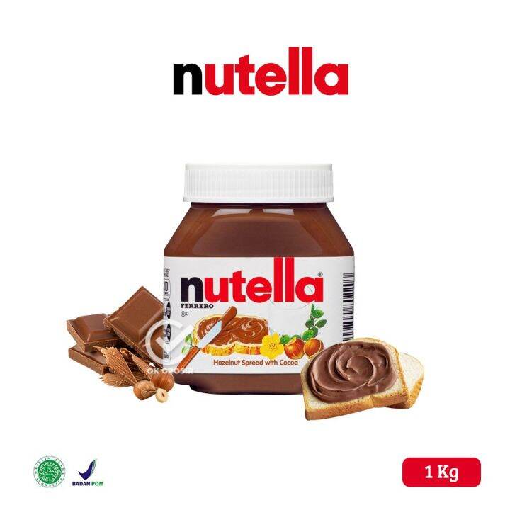 [1 Kg] Nutella Chocolate Hazel Spread | Lazada Indonesia