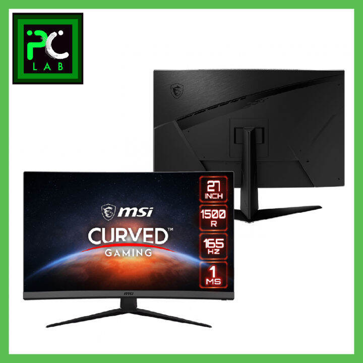 MSI Optix G27C7 27" 165hz 1ms FHD Anti-Flicker Frameless 1500R Curved ...