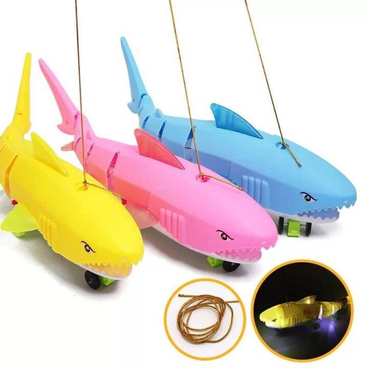 Moving shark toy battery operated with lights and sound | Lazada PH