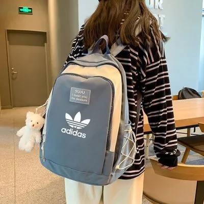 Adidas 2022 new clover backpack leisure travel computer bag backpack ...