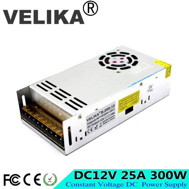 Newprodectscoming Small Volume DC12V 25A 300W Switching power supply Driver 110V 220V AC DC 12V ...