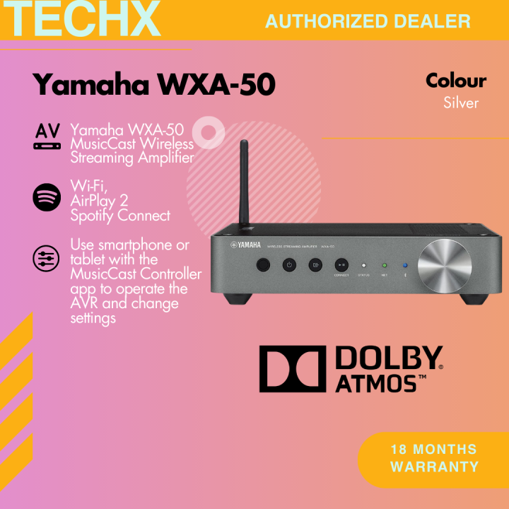 Yamaha WXA-50 MusicCast Wireless Streaming Amplifier | Lazada