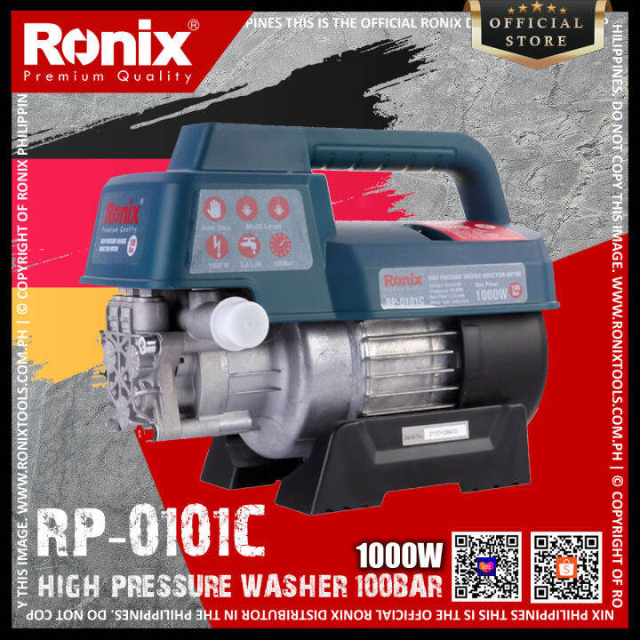 [NEW ARRIVAL] Ronix RP-0101C High Pressure Washer 100BAR (1000W ...
