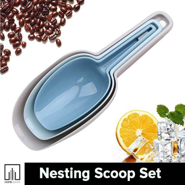 Home Zania Nesting Scoop Set Baking Tools Affordable Bread Making ...