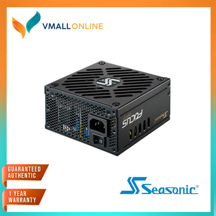 SeaSonic Electronics FOCUS SGX Series 650W 80 Plus Gold Modular SFX-L Power Supply (Small Form ...
