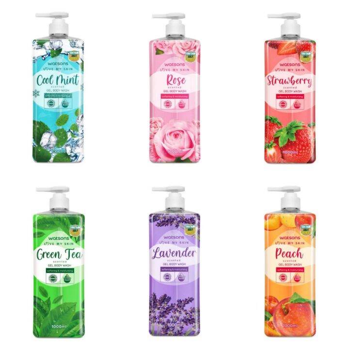 Watson Shower Gel Body Wash 1 litre Watsons | Lazada