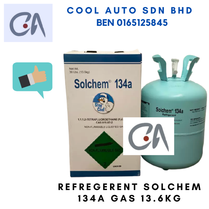 REFRIGERANT GAS SOLCHEM GAS R134A | Lazada