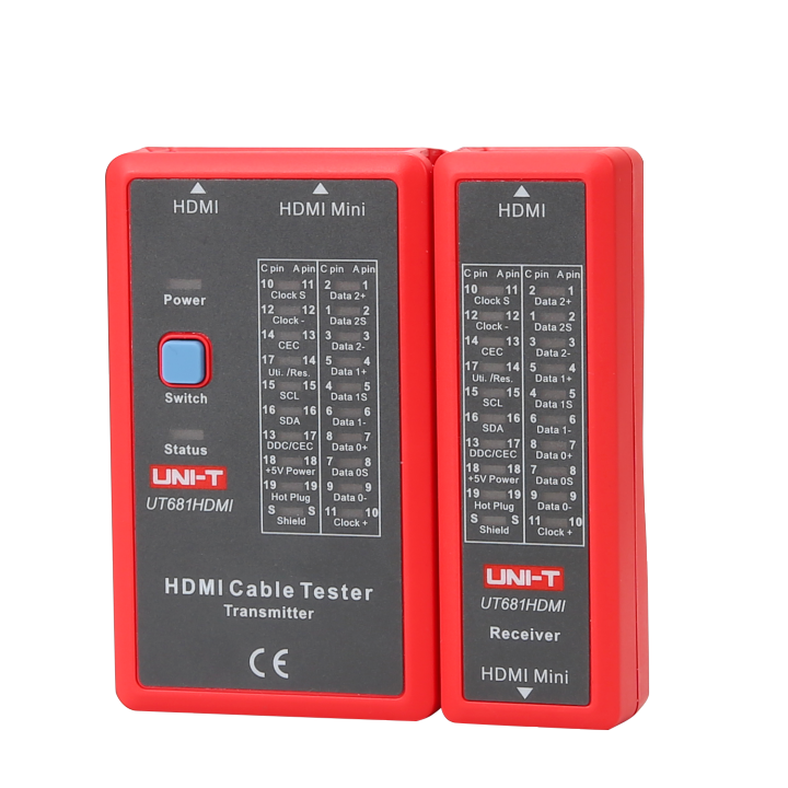 UNI-T UT681HDMI Cable Tester Network Cable Tester LED Status Display ...