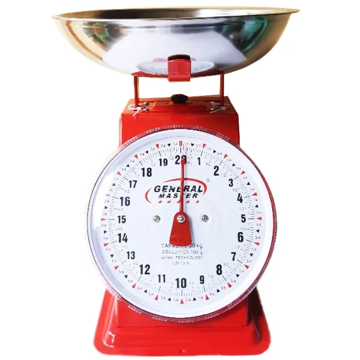 GENERAL MASTER WEIGHING SCALE 10/20 KILOS YE | Lazada PH