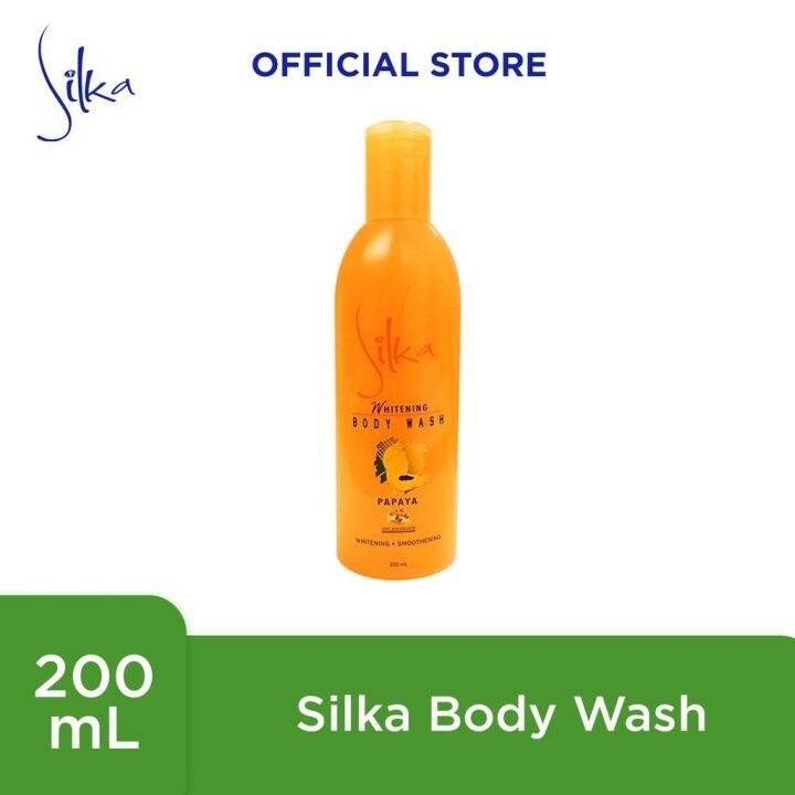 Silka Papaya Whitening Body Wash (Regular) 200ml | Lazada PH