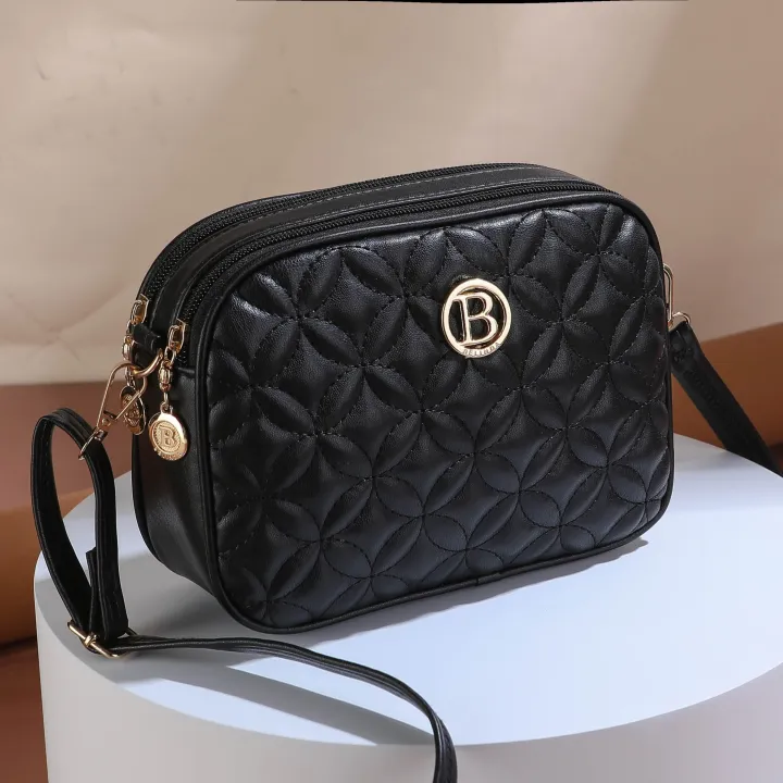 BELINDA B2222 Quilted Shoulder Bag/Cross body Sling Bag For Women's ...