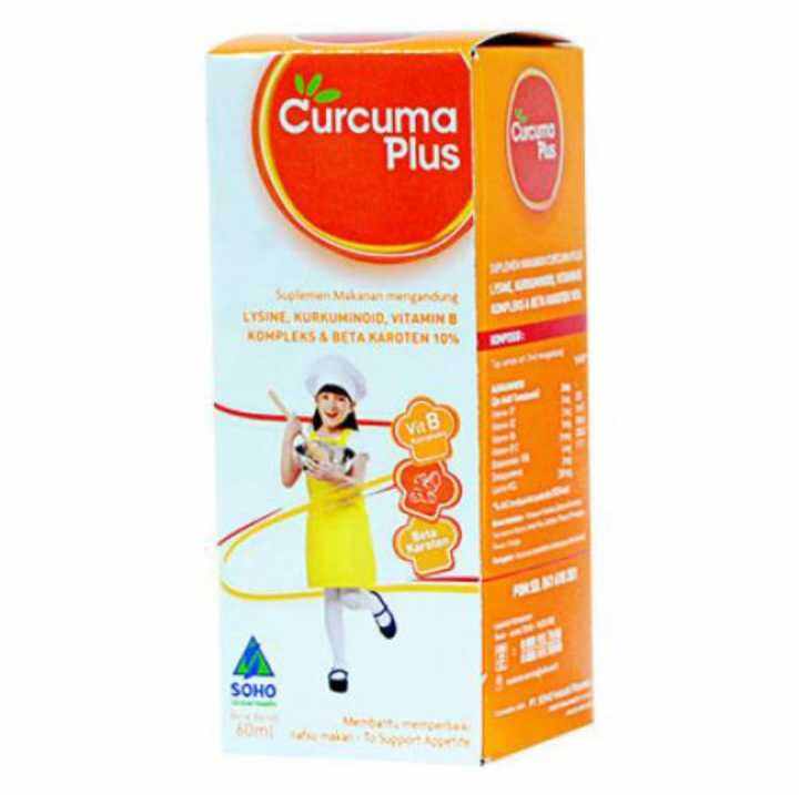 CURCUMA PLUS Emulsion 60 ml Rasa Jeruk (untuk anak di atas 6 bulan ...