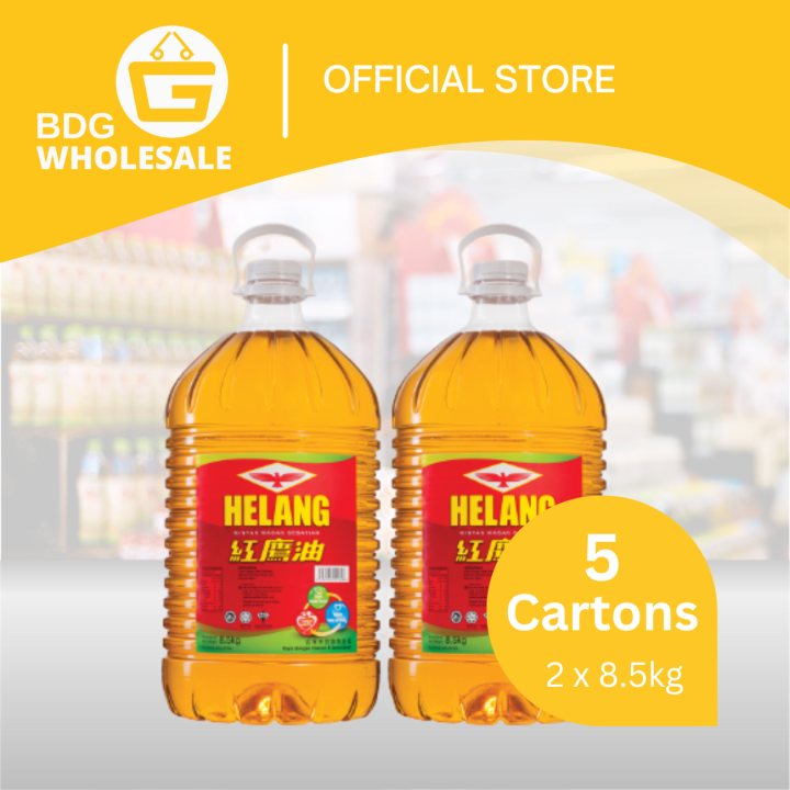 Red Eagle Cooking Oil (Box Pack) 17kg (2 x 8.5Kg) | Lazada