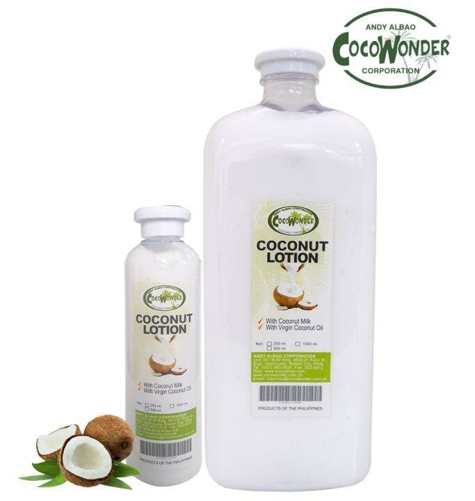 Coconut Lotion 250ml-1000ml by CocoWonder | Lazada PH