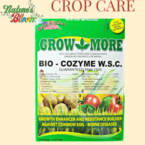 GROW MORE BIO-COZYME MICRONUTRIENTS FOLIAR FERTILIZER (1 KILO) | Lazada PH