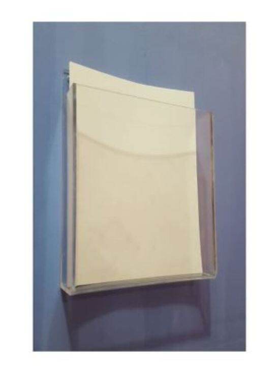 Akrilik brosur Dinding A4 - Rak brosur A4 - A4 box | Lazada Indonesia