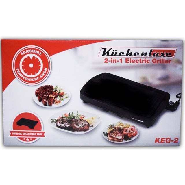 KitchenLuxe 2 in 1 Electric Griller ORIGINAL | Lazada PH