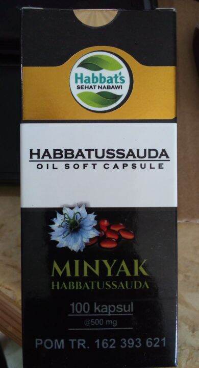 Habbatussauda Sehat Nabawi 100 Kapsul softgel Habbatussauda Oil Soft ...