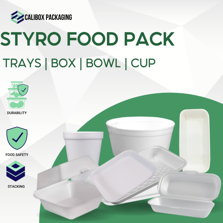 Trendbox Styrofoam Meal Box Styro Food Tray | Lazada PH