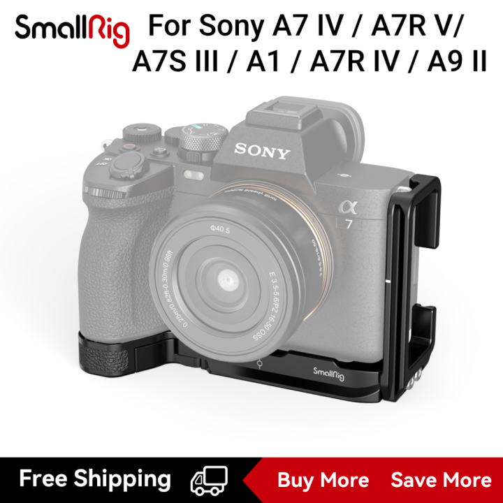 SmallRig Camera L-Bracket for Sony Alpha 7 IV A7 IV / A7R V / A7S III ...