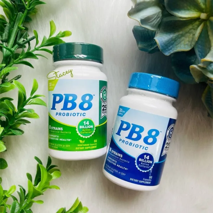 Nutrition Now, PB 8, 14 Billion Active Cultures, Probiotic, 60 ...