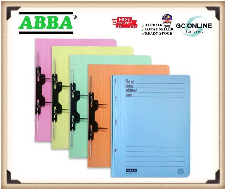 ABBA 102 U-Pin File / Flat File | Lazada