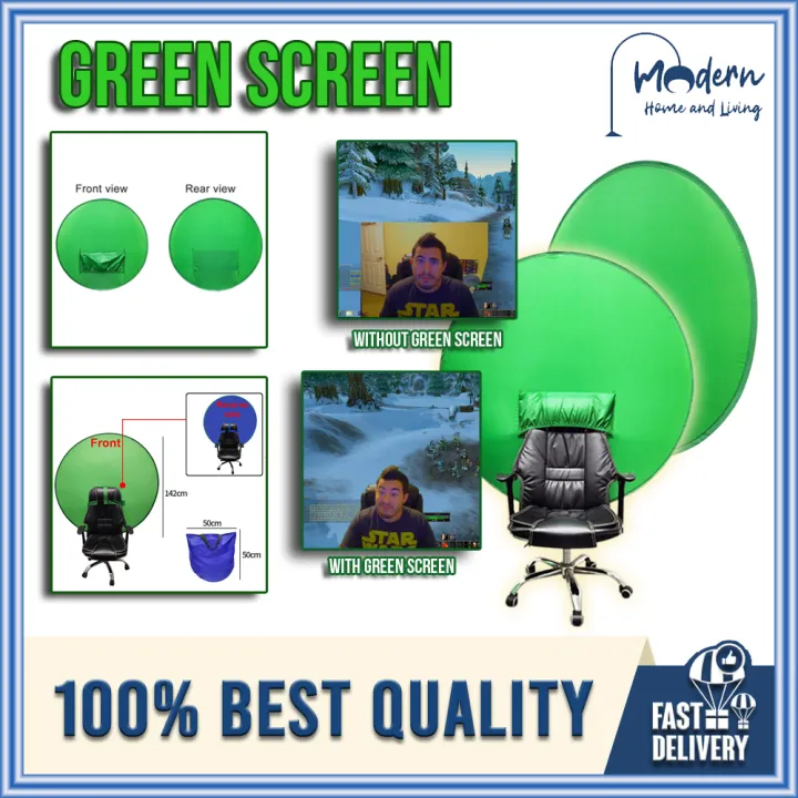 【In Stock】 Green screen photography background portable folding mirror ...