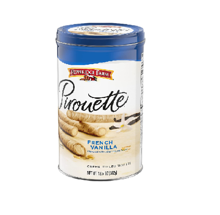Pepperidge Farm Pirouette Cookies, French Vanilla Crème Filled Wafers ...