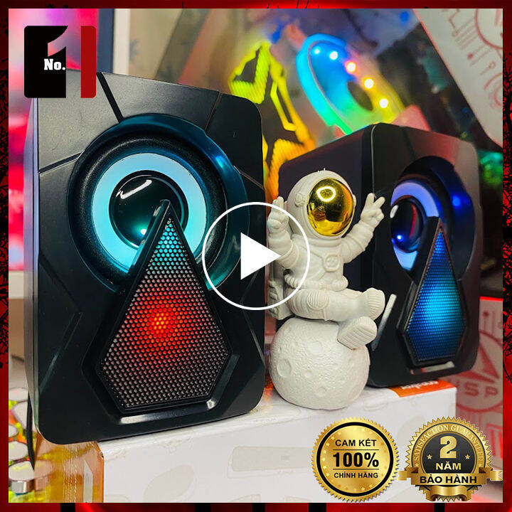 Loa Máy Tính Để Bàn Mini Led Rgb 2.0 LEERFEI YST-1046 Loa Gaming Nghe ...
